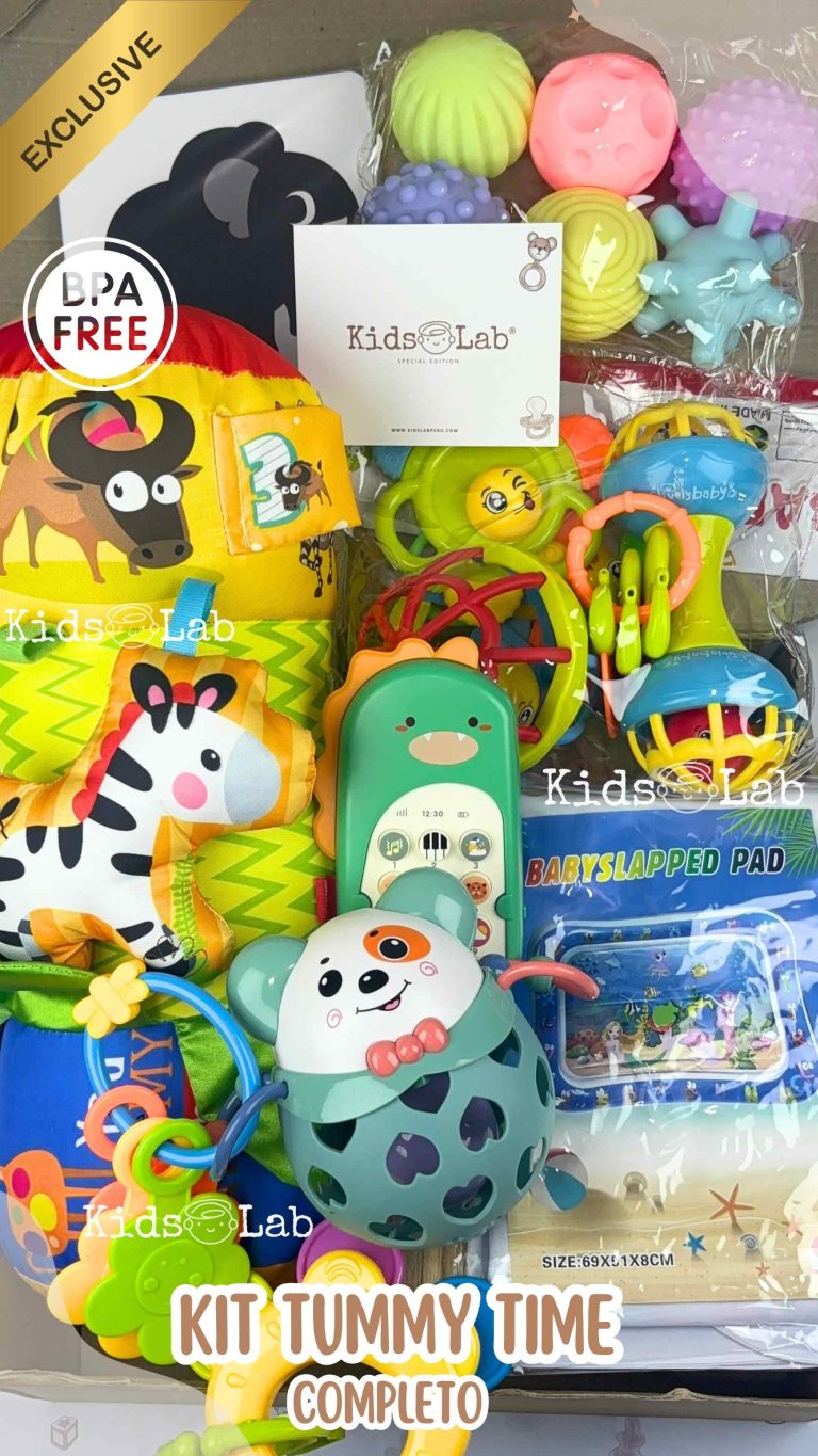 KIT TUMMY TIME PREMIUM COMPLETO | Kids Lab Perú
