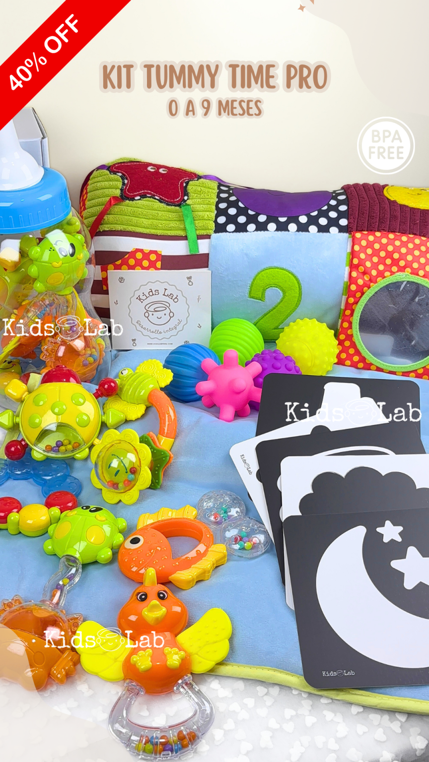 KIT TUMMY TIME PRO 2026 | Kids Lab Perú